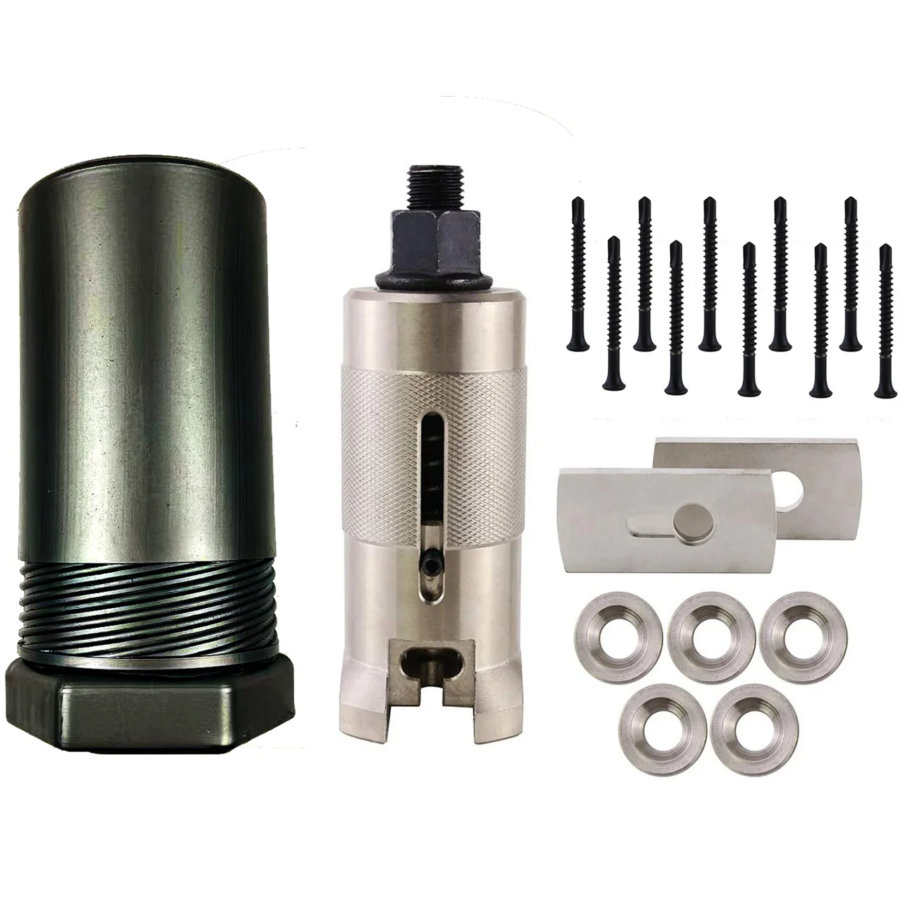 Professional-Lock-Core-Puller-Tool-with-Pull-Screws-Flange-Gasket-Lock ...