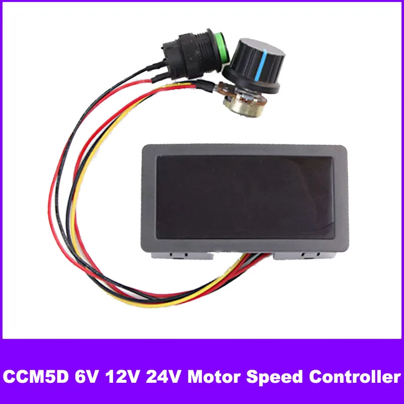 CCM5D-PLC-Digital-Display-PWM-DC-Motor-Governor-6V-12V-24V-Motor-Speed ...