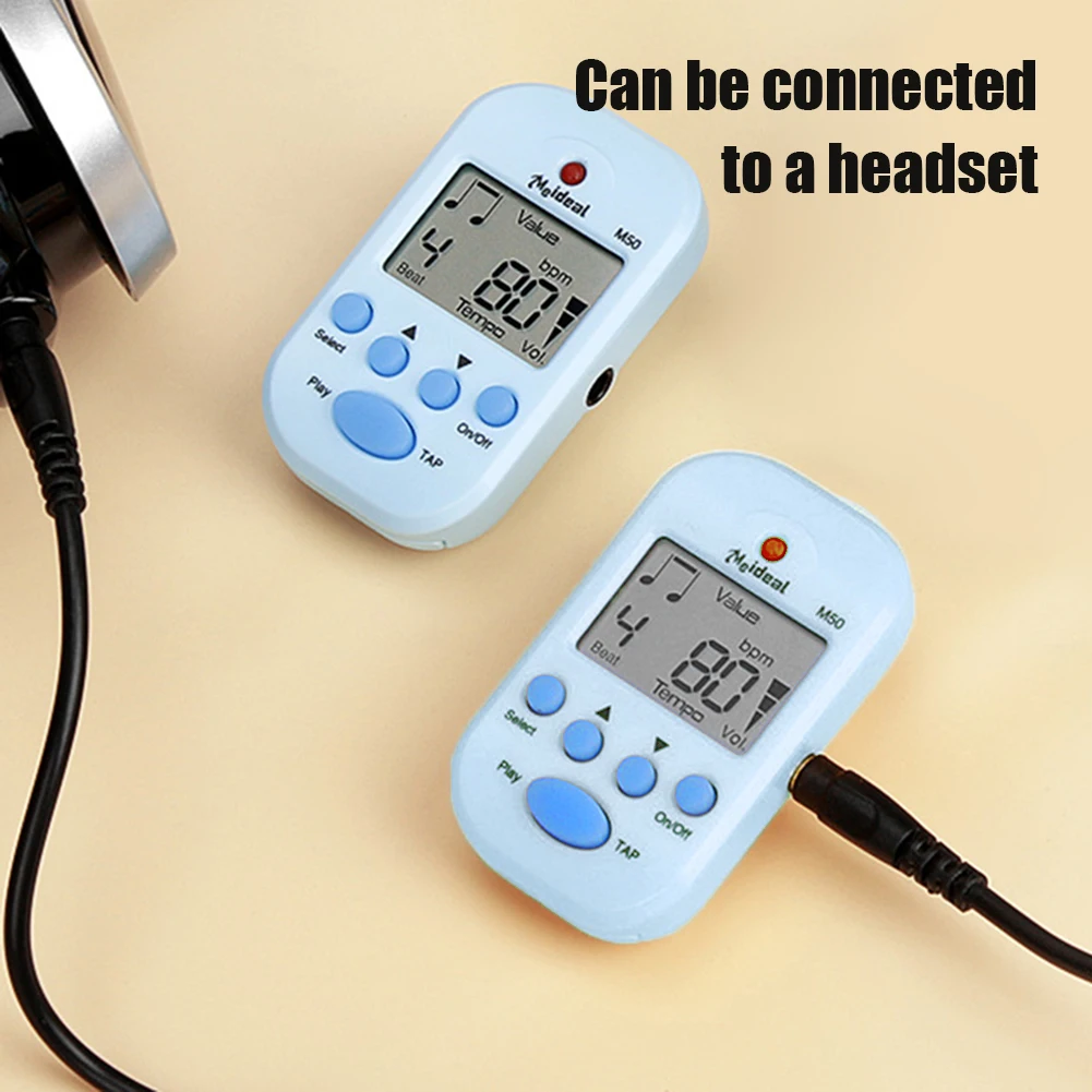 Music-Vibration-Metronome-Bluetooth-Compatible-Wearable-Digital ...