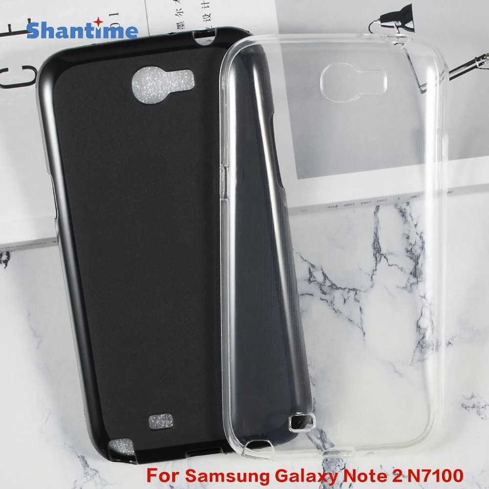 For-Samsung-Galaxy-Note-2-N7100-Gel-Pudding-Silicone-Phone-Protective-Back-Shell-For-Samsung ...