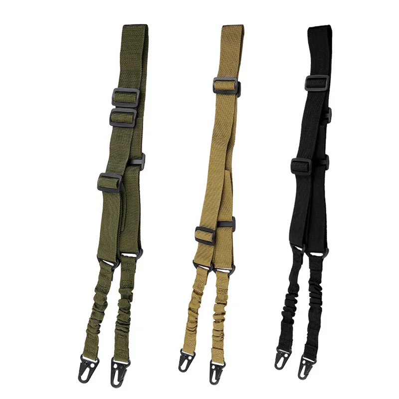 Tactical-Hunting-Quick-Adjustable-Rifle-Sling-Strap-Shooting-2-Points ...