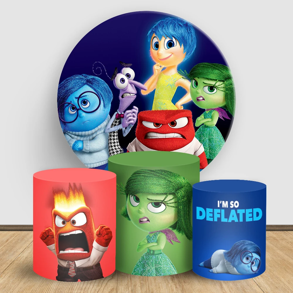 Inside-Out-Theme-Sadness-Circle-Backdrop-Cover-and-Cylinder-Covers ...