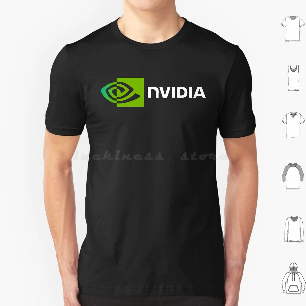 Remarkable-Cool-Nvidia-Logo-Essential-Design-T-Shirt-Cotton-Men-Women ...