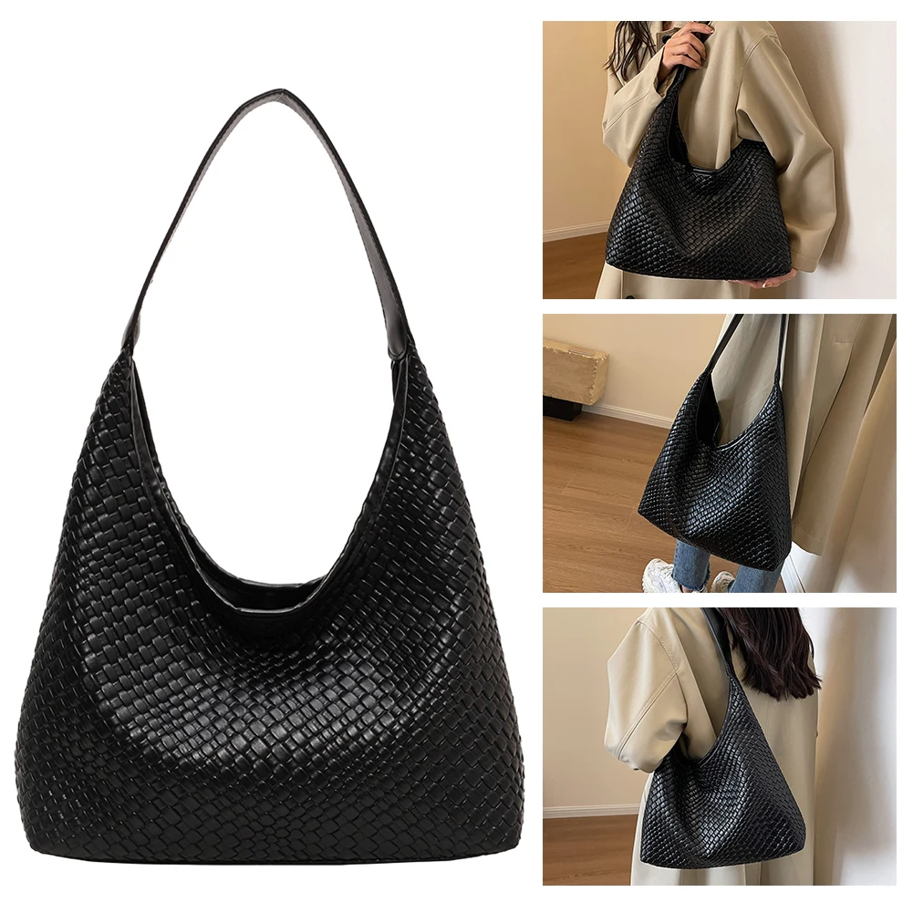 Women-Large-Shoulder-Bag-with-Pouch-Top-Handle-Bag-Trendy-Satchel-Hobo ...