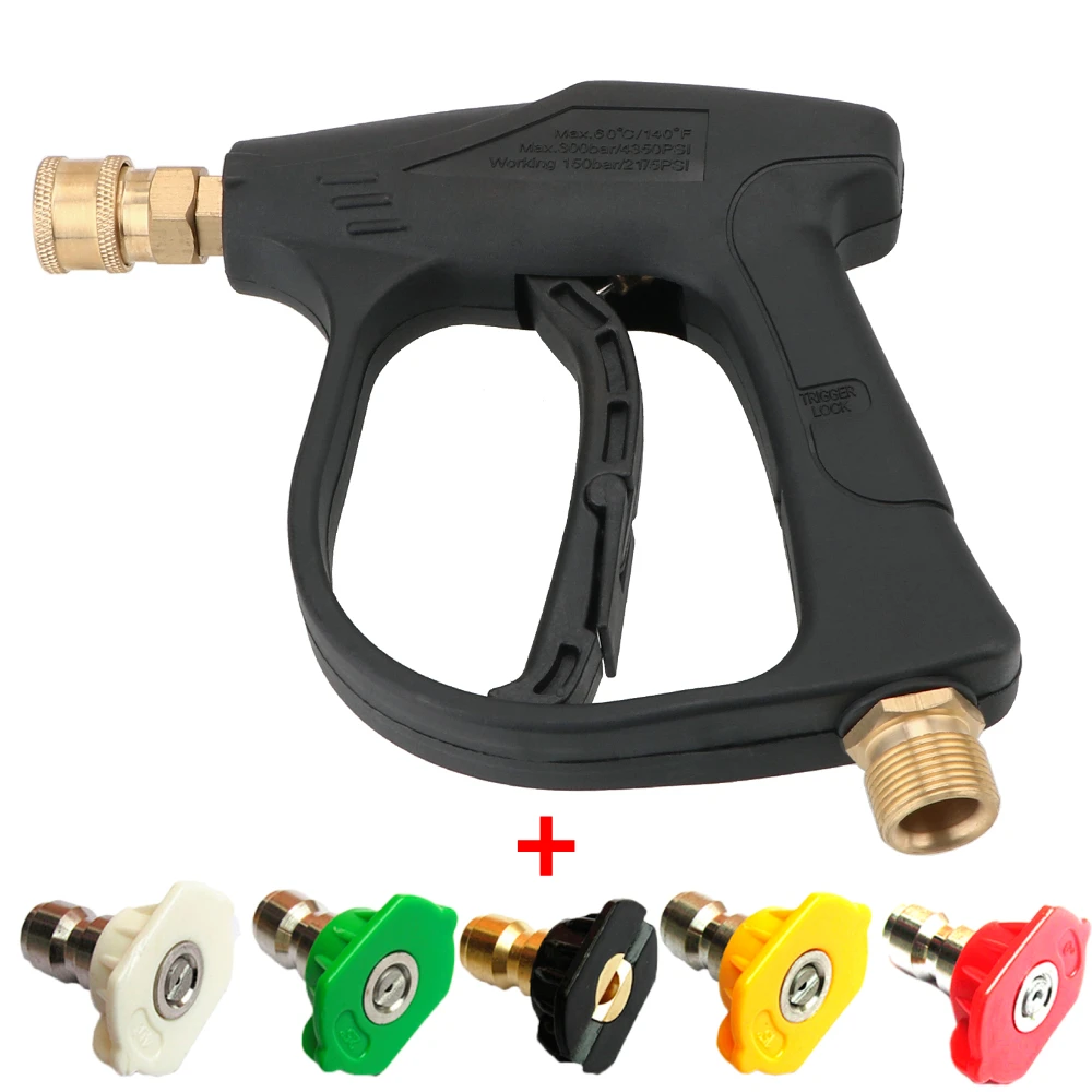 Pressure-Washer-Gun-Car-Washing-Gun-With-5pcs-Soap-Spray-Nozzles-14mm ...