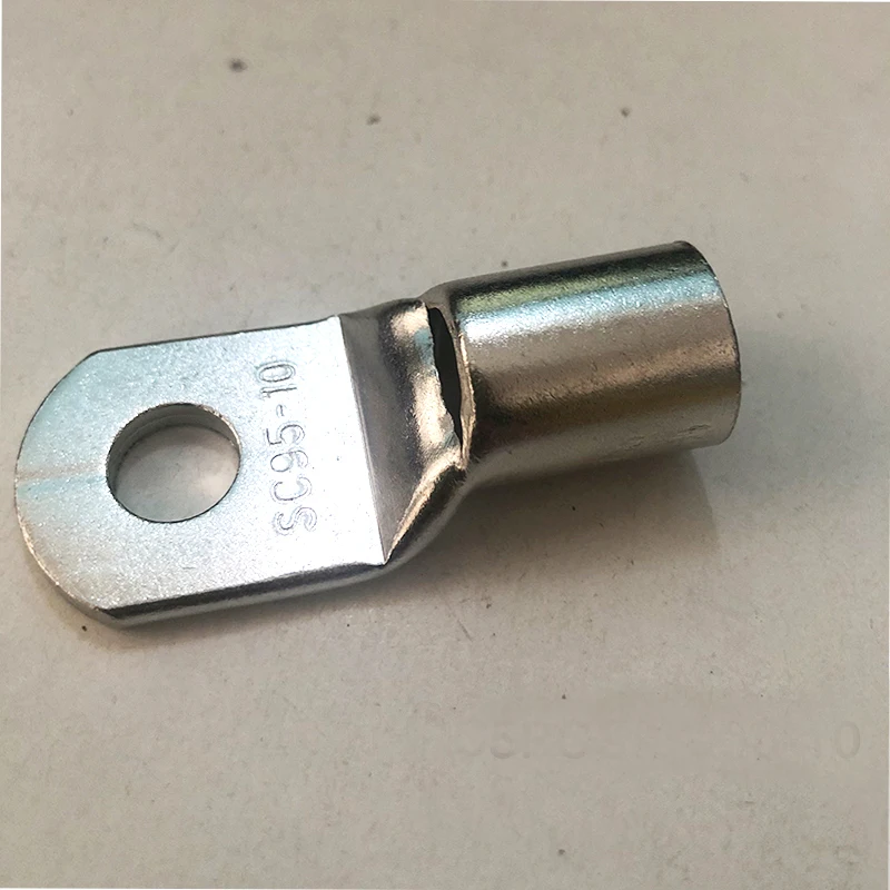 주석 도금 구리 플러그 배터리 케이블 커넥터 단자, SC95 8 SC95 10 SC95 12, 95mm2 3/0AWG X 5/ ...