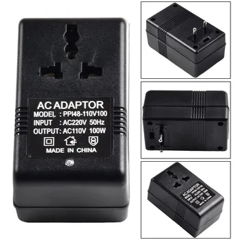 AC 220V To 110V Power Converter Step Down Transformer Travel Adapter ...