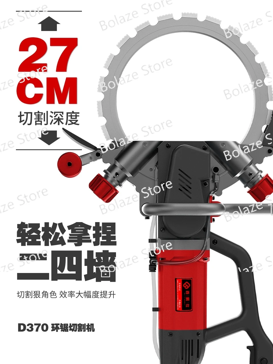 High-frequency-ring-saw-handheld-high-power-concrete-wall-cutting ...