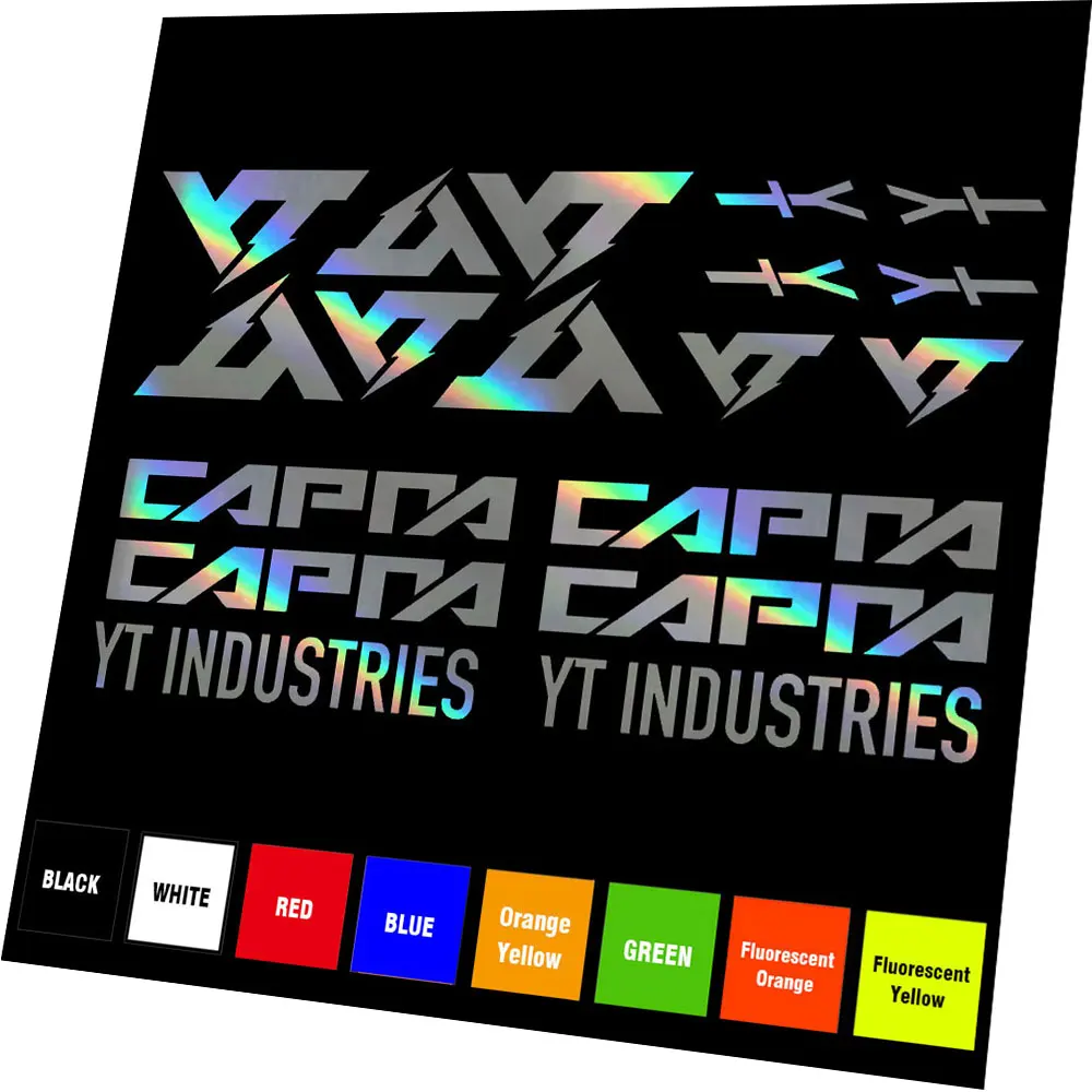 For-YT-Industries-CAPRA-Vinyl-Die-Cut-Decals-Stickers-Bike-Frame-Kit ...