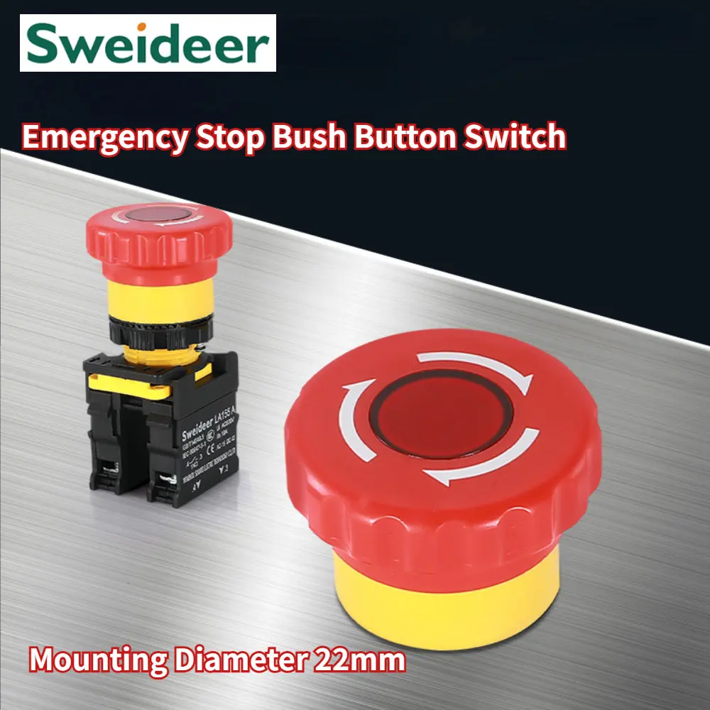 Mushroom-Emergency-Stop-Button-on-off-Switch-with-Light-Emergency-Stop ...