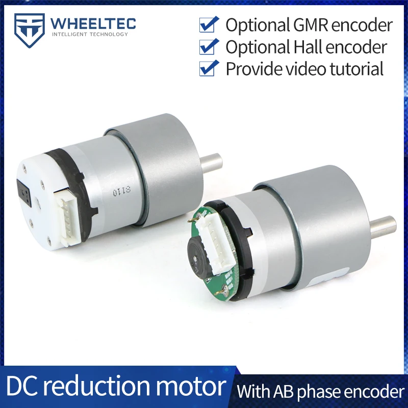 WHEELTEC-DC-Reduction-Motor-With-GMR-Hall-Encoder-for-Speed-Measurement ...