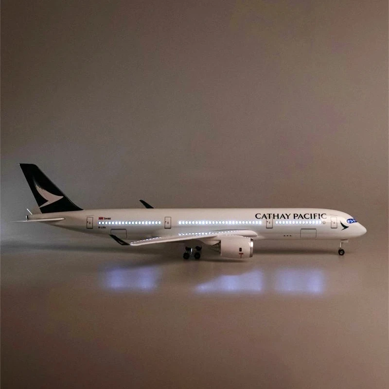 Airbus A350 Cathay Pacific 1/142 Scale Model 47cm Metal Resin Aircraft ...