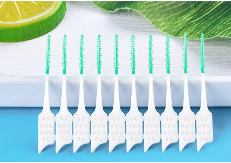 Brossette Interdentaire en Silicone Souple, Brosse Orthodontique ...