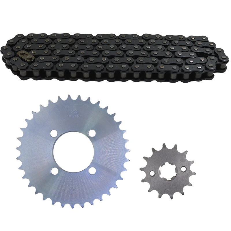 Motorcycle transmission Front Rear Sprocket Chain 428H 104L 14T/35T for ...