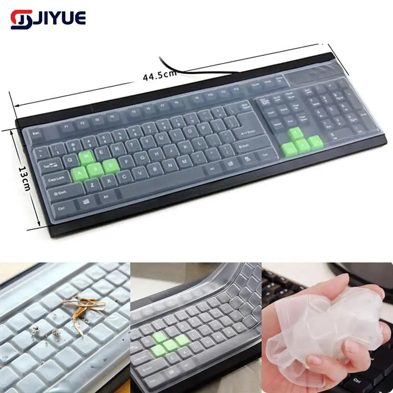 1Pcs-Universal-Waterproof-Silicone-Desktop-Computer-Keyboard-Cover ...