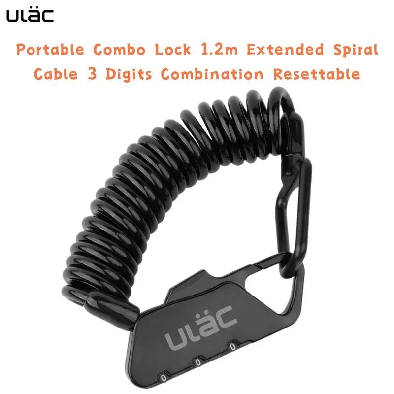 ULAC-Bicycle-Lightweight-Size-Portable-Combo-Lock-1-2m-Extended-Spiral ...