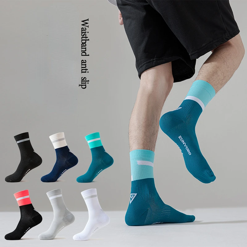 1-Pair-Professional-Running-Socks-Men-s-Sweat-Breathable-Marathon ...
