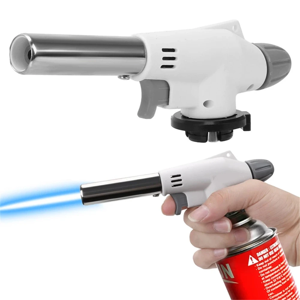 Soplete de Gas, pistola de llama, soldadura de cocina, butano, quemador ...