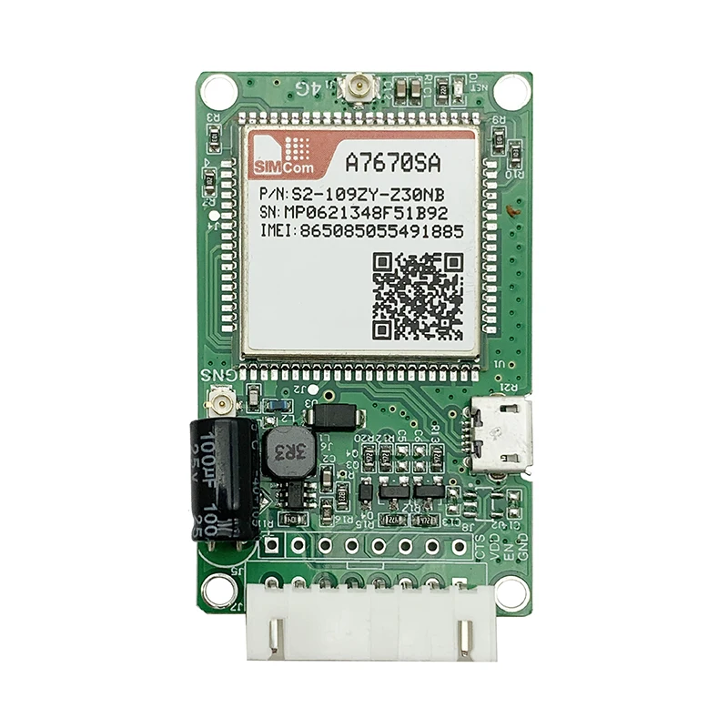 SIMCOM-A7670SA-LTE-Cat1-module-core-board-with-SIM-card-slot-TTL-UART ...