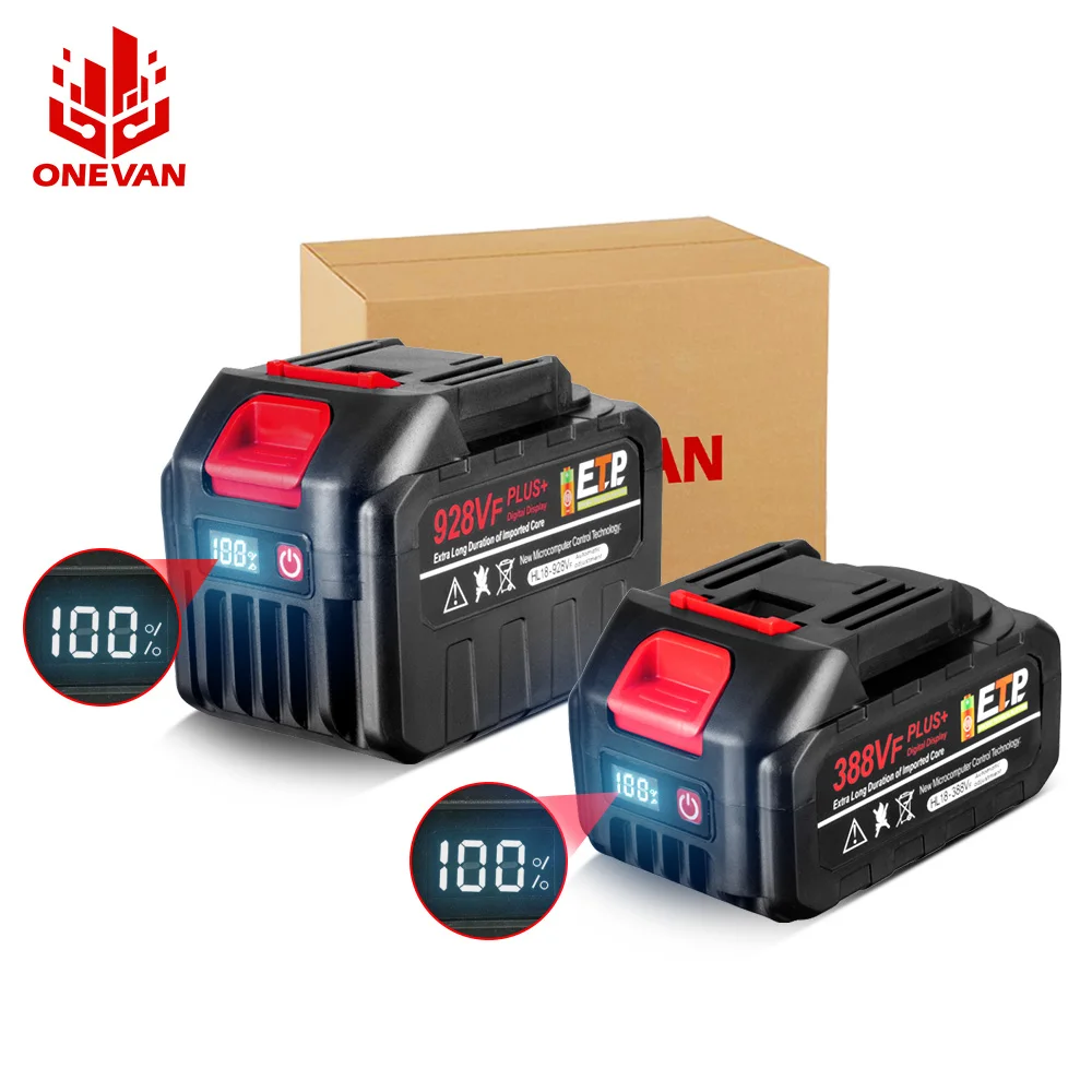 Аккумулятор ONEVAN для Makita 18В 22500 мАч / 30000 мАч | AliExpress