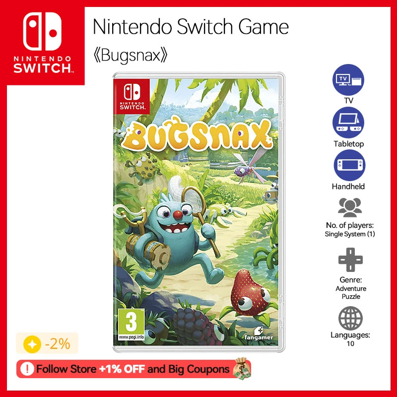 Bugsnax Nintendo Switch Game | Game Deals - Nintendo Switch Game Deals Lite Russian - Aliexpress
