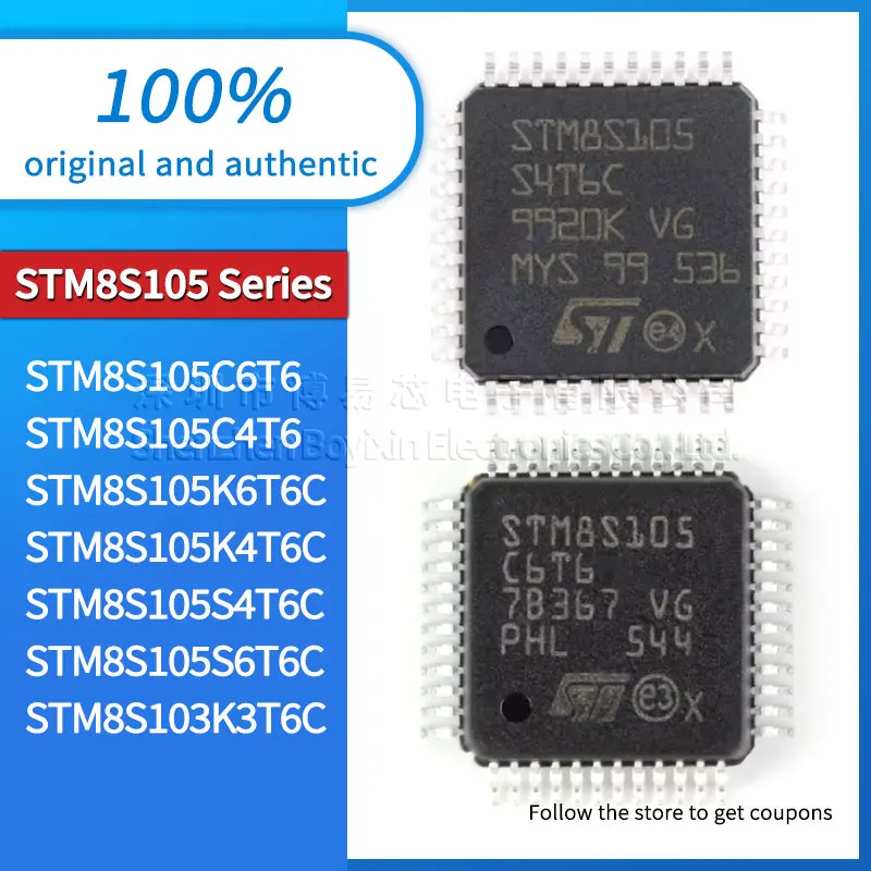 STM8S003K3T6C-STM8S103K3T6C-STM8S105K6T6C-STM8S105K4T6C-STM8S105C6T6-STM8S105S4T6C-STM8S105C4T6 ...