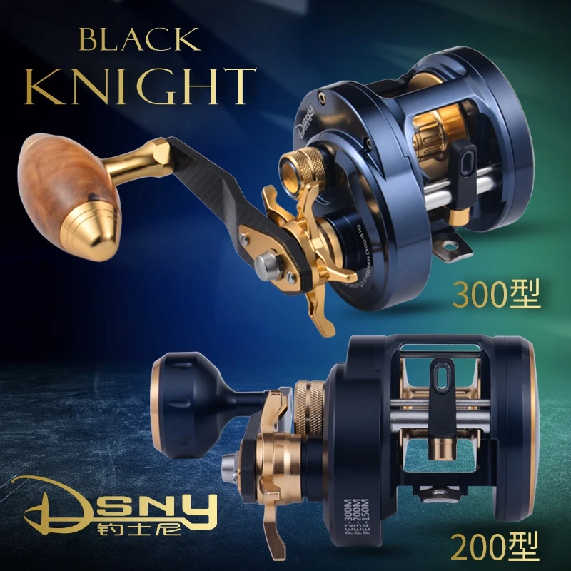 New-arrival-Metal-Frame-Slow-Jigging-Reel-Black-Knight-Jigging-Reel-200 ...