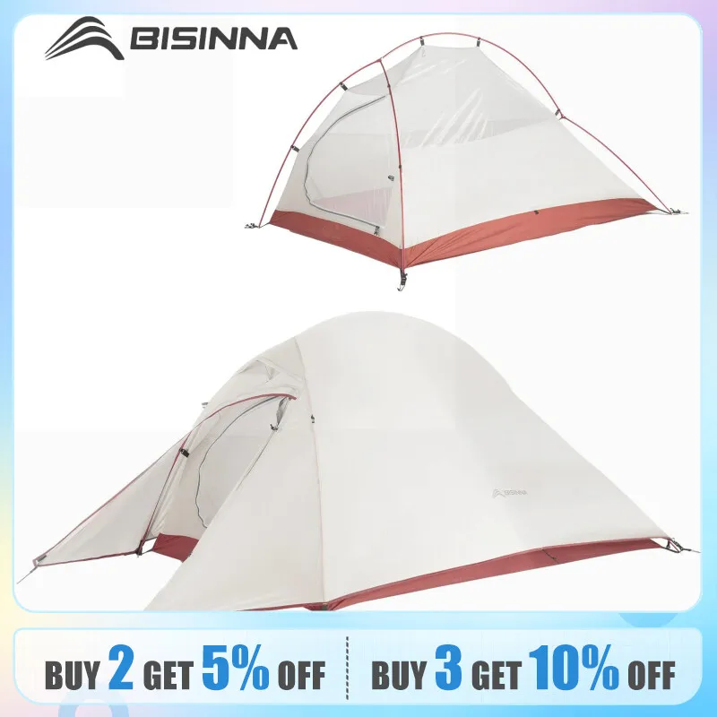 BISINNA-Ultralight-Camping-Tent-Backpack-Tent-20D-Nylon-Waterproof ...