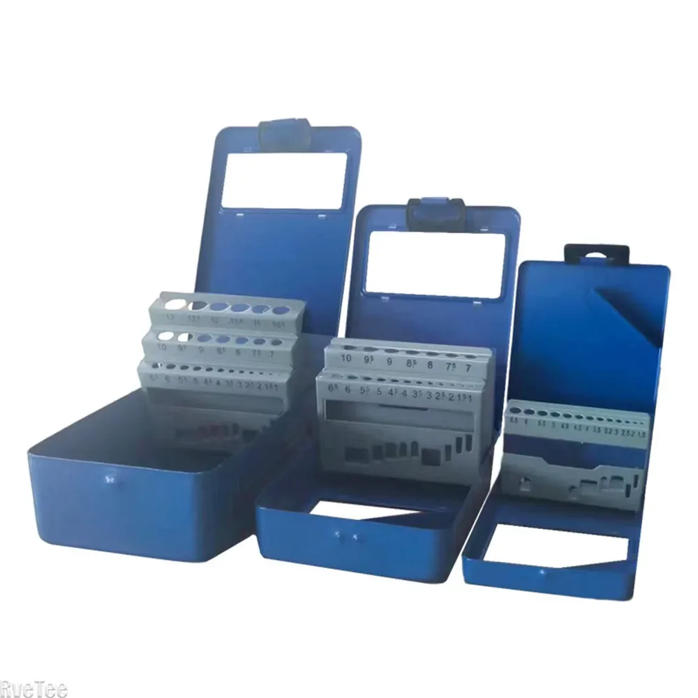 Twist Drill Box Portable Empty Box 13pc/19pcs/25pcs 1.0-13mm Convenient ...