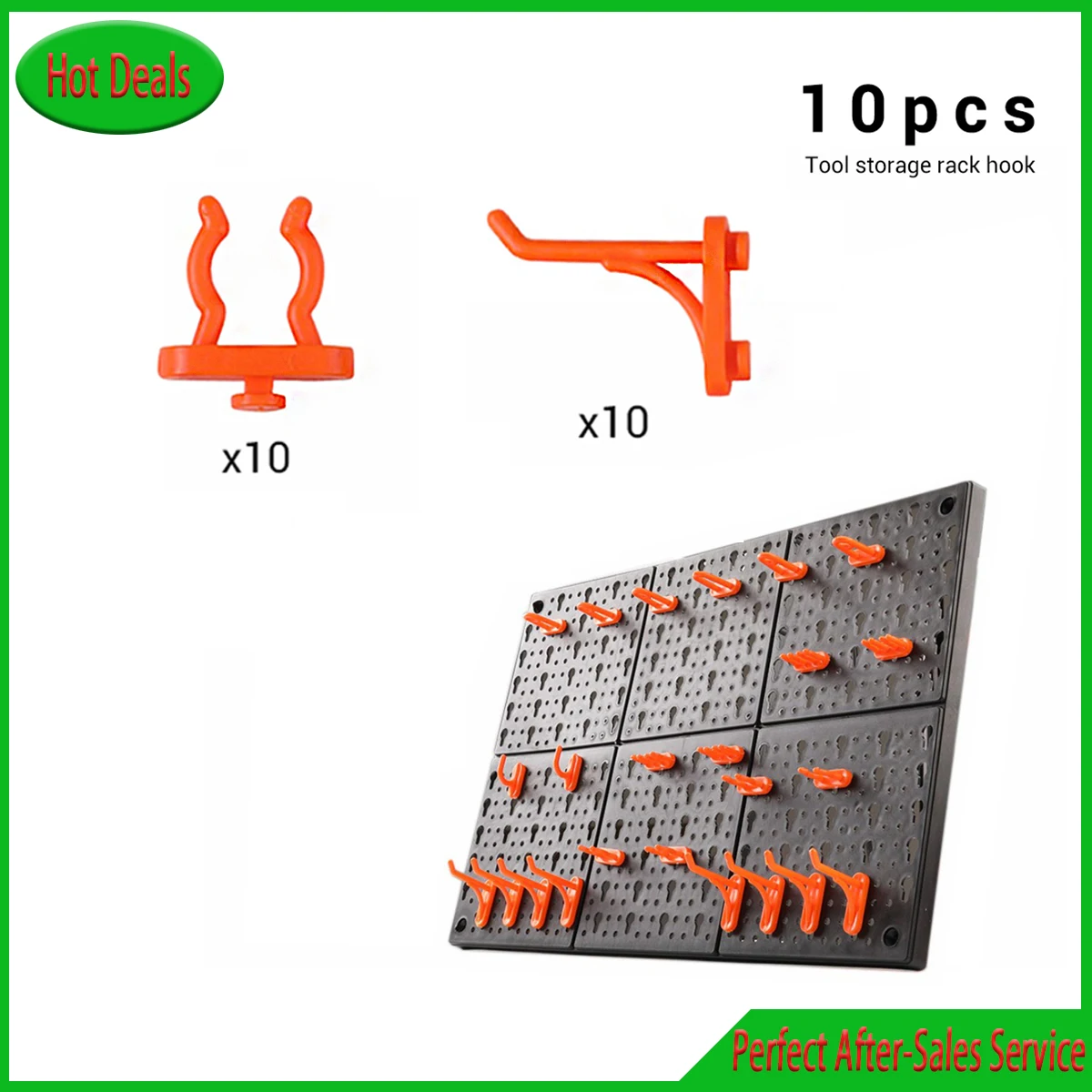 10PCS-Hardware-Tool-Hook-Wall-Mounted-Hardware-Tool-Hanging-Plate-Tool ...