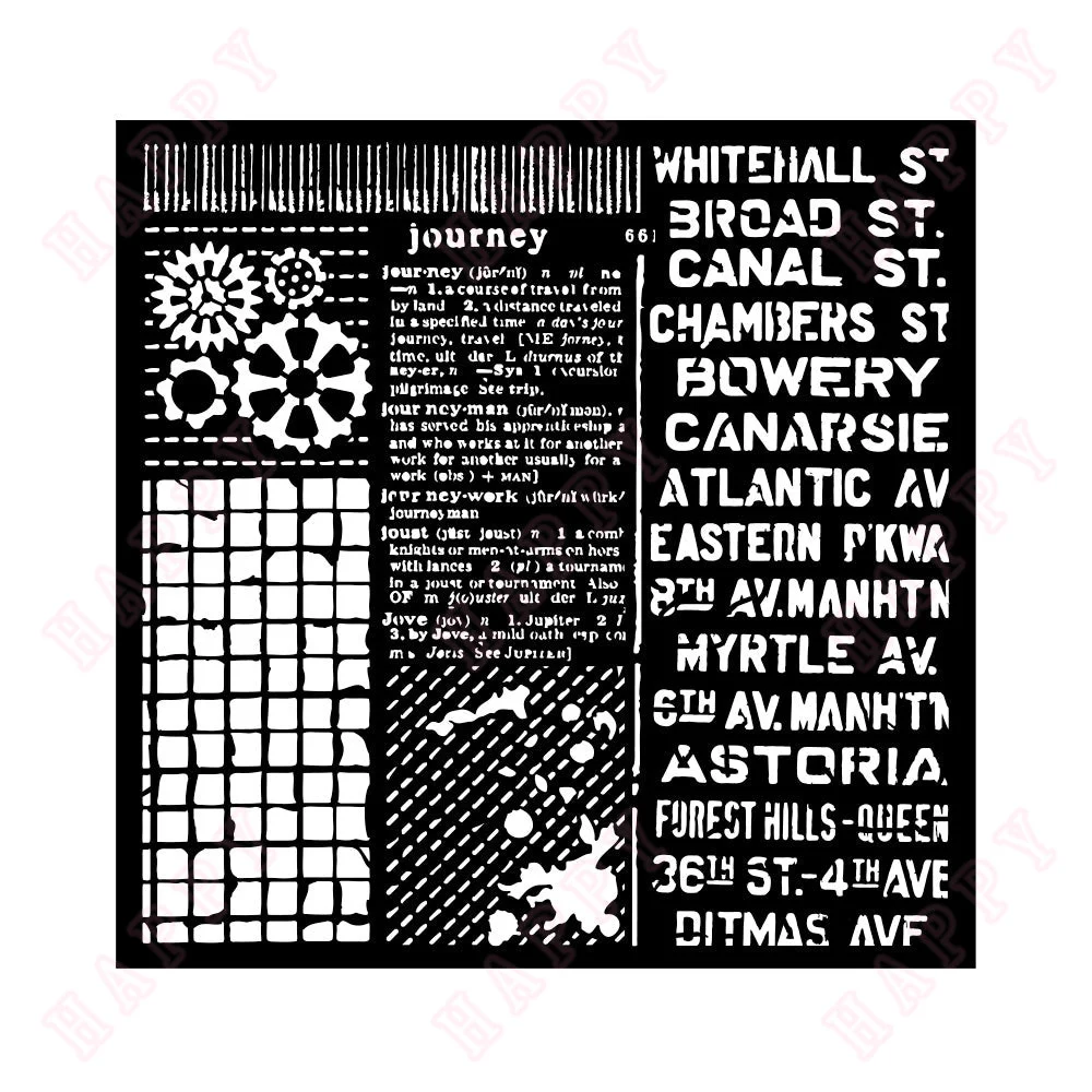 Mixed-Patterns-Plastic-Stencil-Cutting-DIY-Diary-Scrapbook-Paper-Card ...