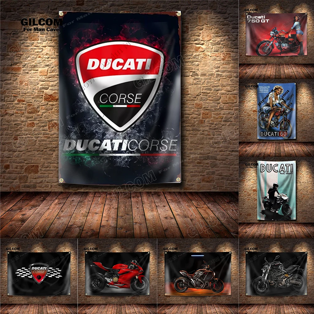 Vintage Ducati Logo