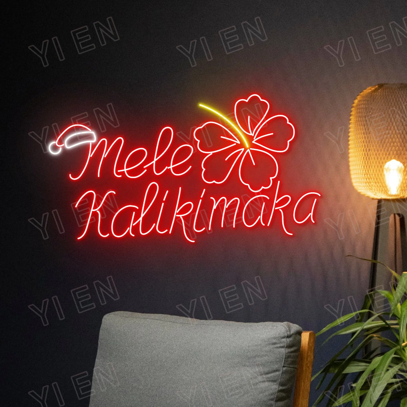Mele-Kalikimaka-Neon-Sign-Merry-Christmas-Hawaiian-Led-Sign-Christmas ...