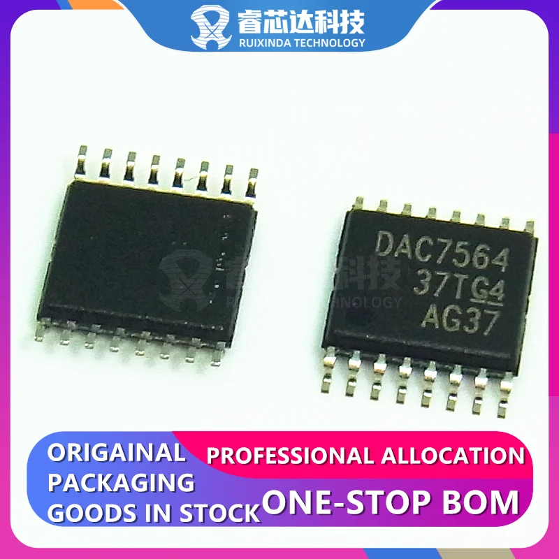 DAC7564ICPWR-DAC7564-TSSOP16-DAC7564ICPW-12-Bit-Digital-to-Analog ...