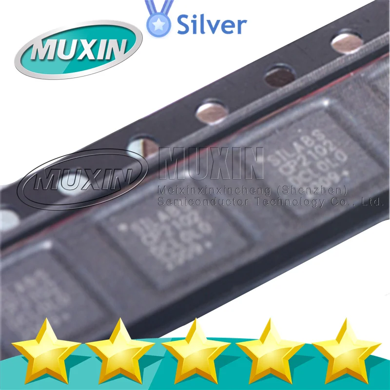 CP2102-GM-QFN28-Electronic-Components-C8051F327-GMR-CP2102-GMR ...