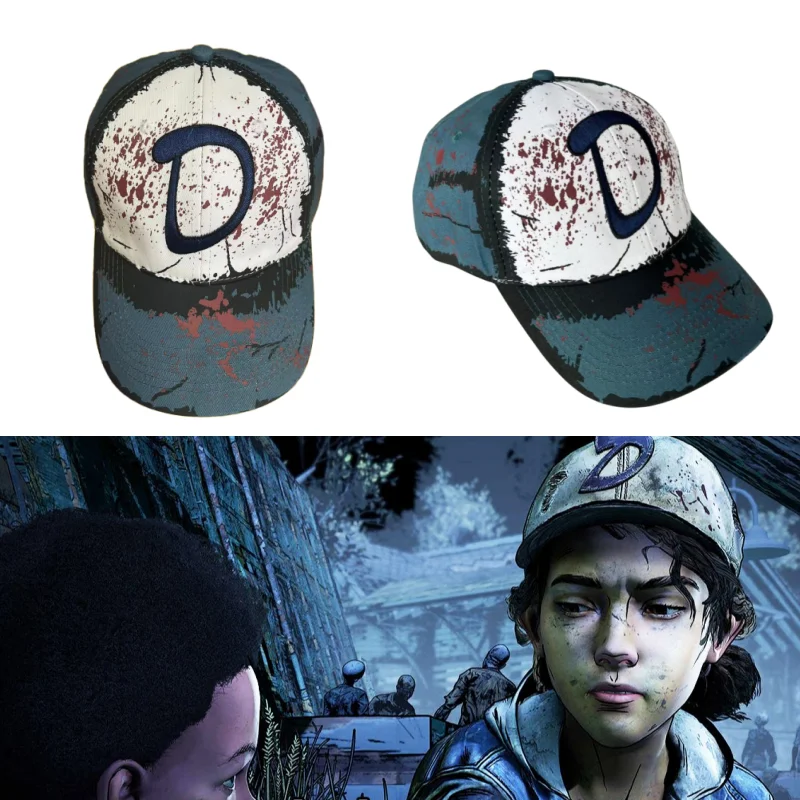 Anime-Game-Cosplay-Clementine-Hat-The-Walking-Dead-Adjustable-Men-Women ...