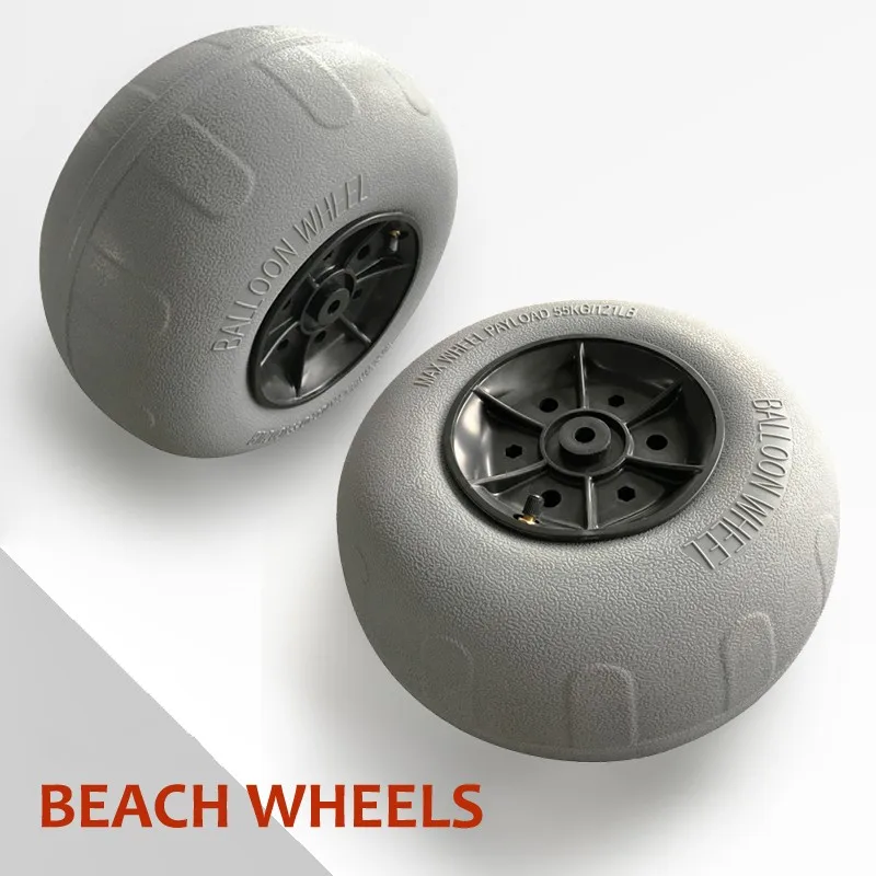 12 Inch TPU Inflatable Beach Wheel Suitable For Kayak Trailer Garden ...