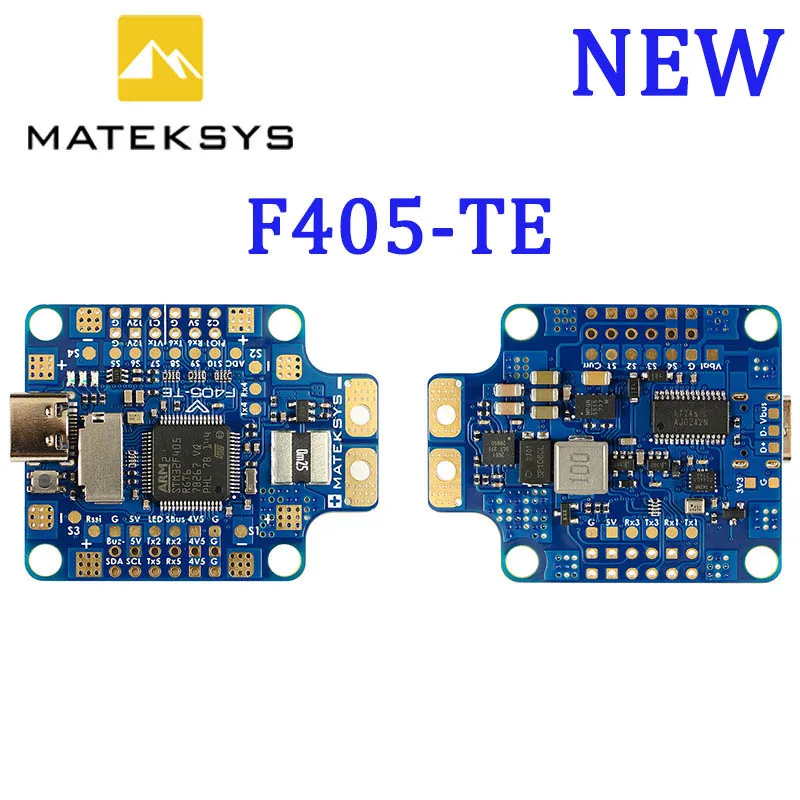 Matek MATEKSYS F405 TE F405 STM32F405RGT6 Flight Controller 3 8S Built in OSD SD Slot 30X30mm ...