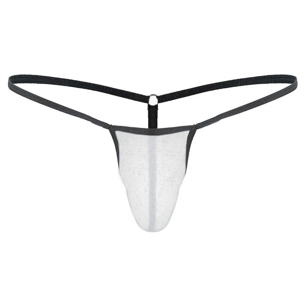 Sexy-Mens-Low-Rise-Thongs-Briefs-Shiny-T-Back-G-string-Panties-Bulge ...