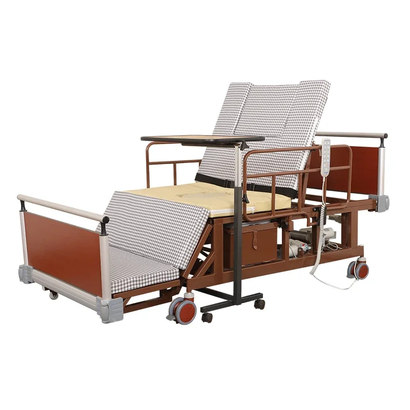 Manual-Electric-Three-Fold-Turn-over-Multifunctional-Nursing-Bed ...