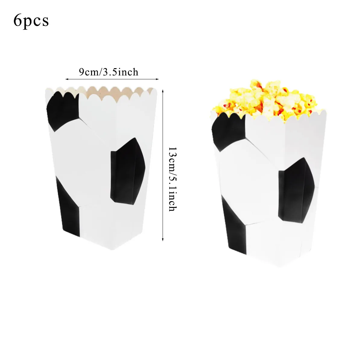 6PCS-Cow-Popcorn-Boxes-Disposable-Decorations-For-School-College-Dinner ...