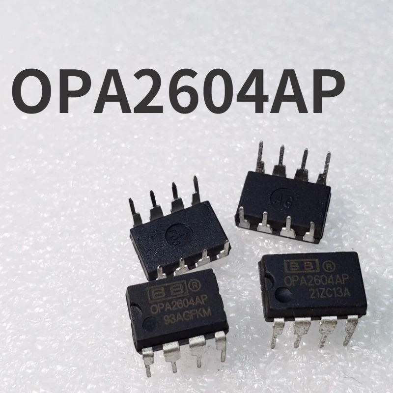 2-20pcs Opa2604ap Dual Op Amp Dip8 In-line Opa2604 Precision Chip Integrated Circuits Ic ...