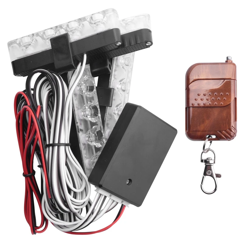 Police-LED-Light-Strobe-Remote-Control-Wireless-Remote-Control-Flash ...