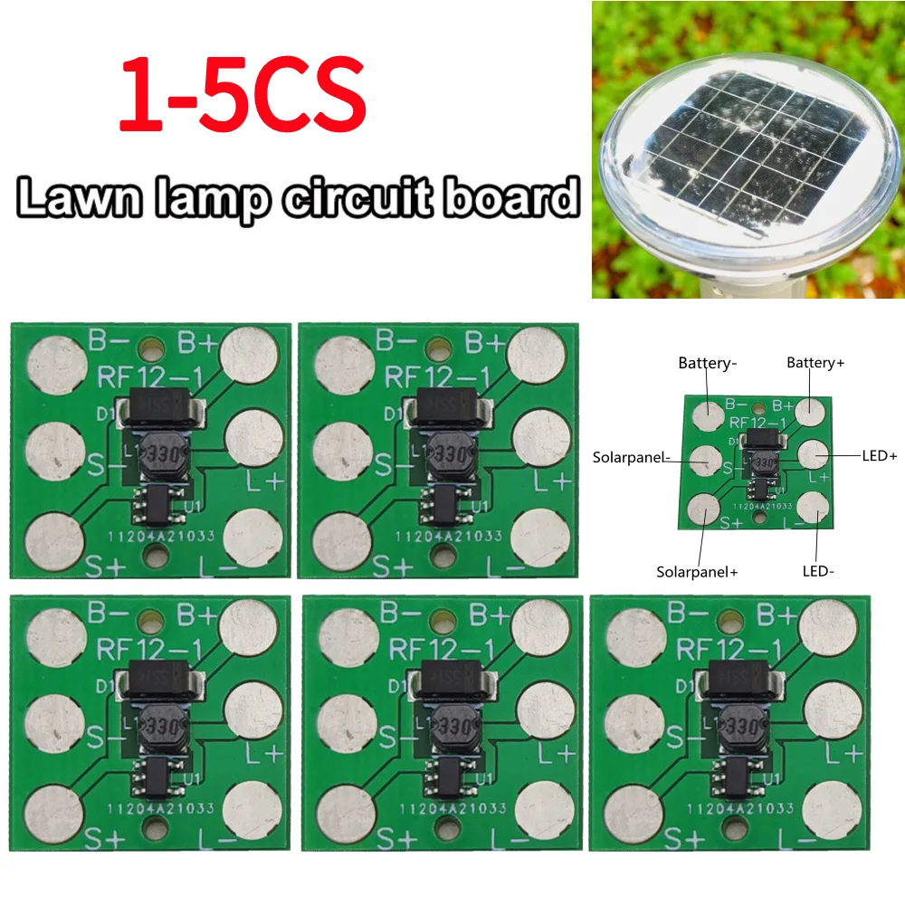 1-5PCS-1-2V-Solar-Lamp-String-Control-Board-Circuit-Board-with-switch ...