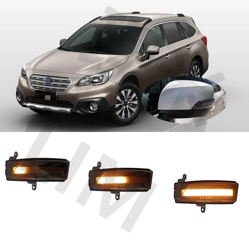 Fit for Subaru Outback BS 2014 2015 2016 2017 2018 2019 Dynamic LED ...