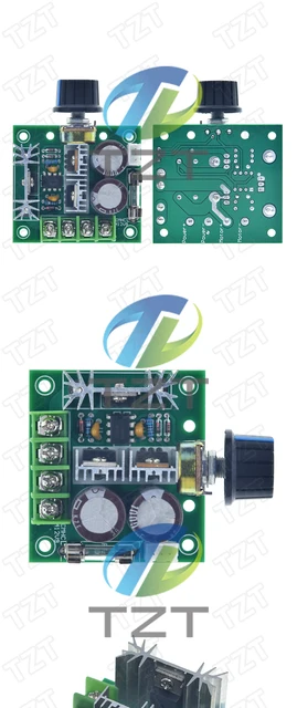 Dc Motor Hailege 2pcs 12V~40V 10A PWM Speed Control Switch Controller ...