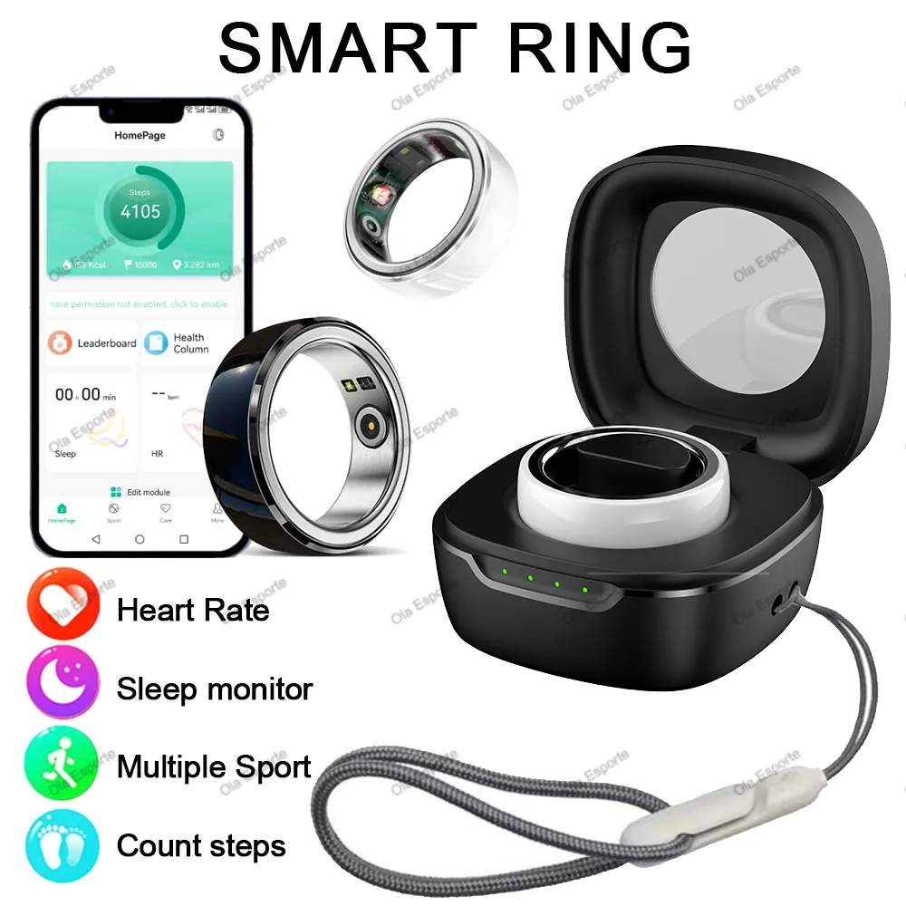 2024-Ceramics-Smart-Ring-R8-IPX8-Waterproof-Fitness-Tracker-Intelligent ...