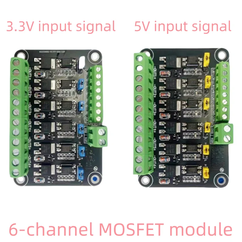 6-channel MOSFET module/single-chip microcomputer PLC amplification ...