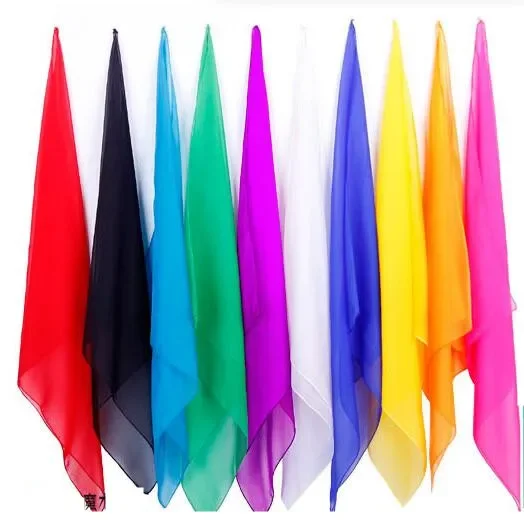10pcs-Magic-Silk-45-45cm-Magician-Scarf-Multicolor-ultra-thin-Scarves ...