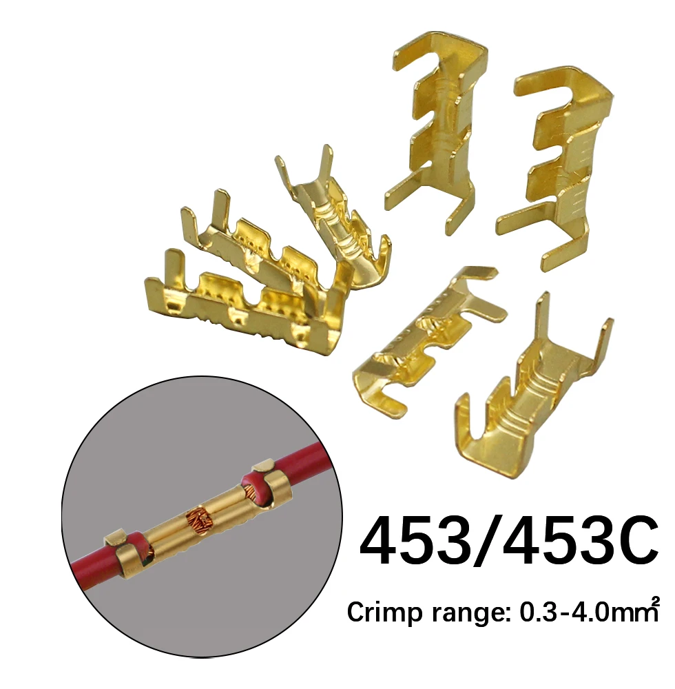 50-100-200PCS-453-453C-U-shaped-short-terminal-block-cold-insertion ...